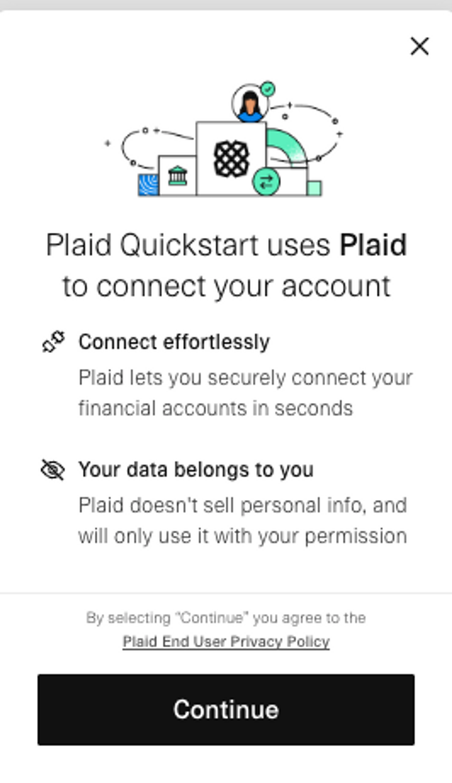 How do I verify with Plaid with a different bank?