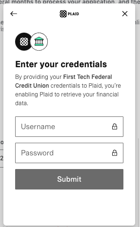 How do I verify with Plaid with a different bank?